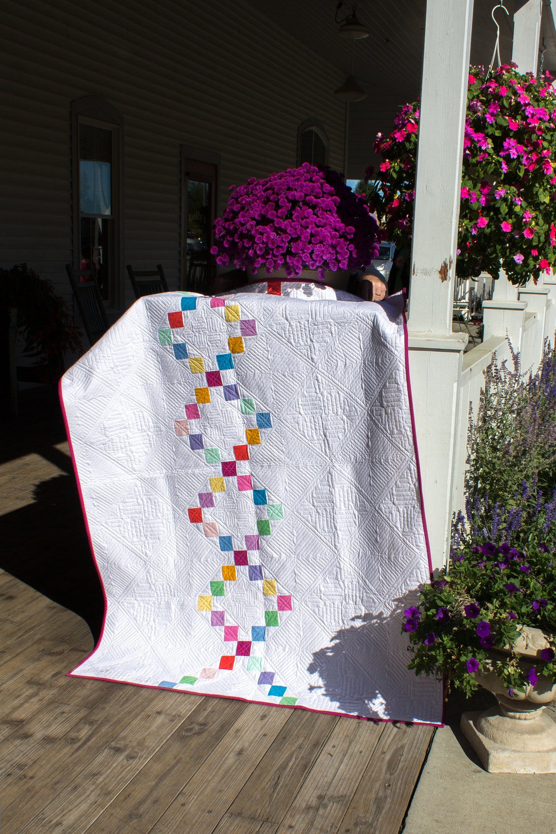 Modern Chain Quilt Pattern Digital Download - Etsy