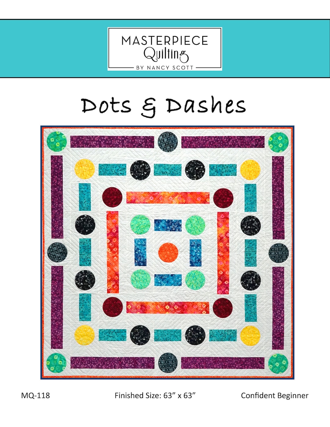 Dots & Dashes Quilt Pattern - PDF Download - Etsy