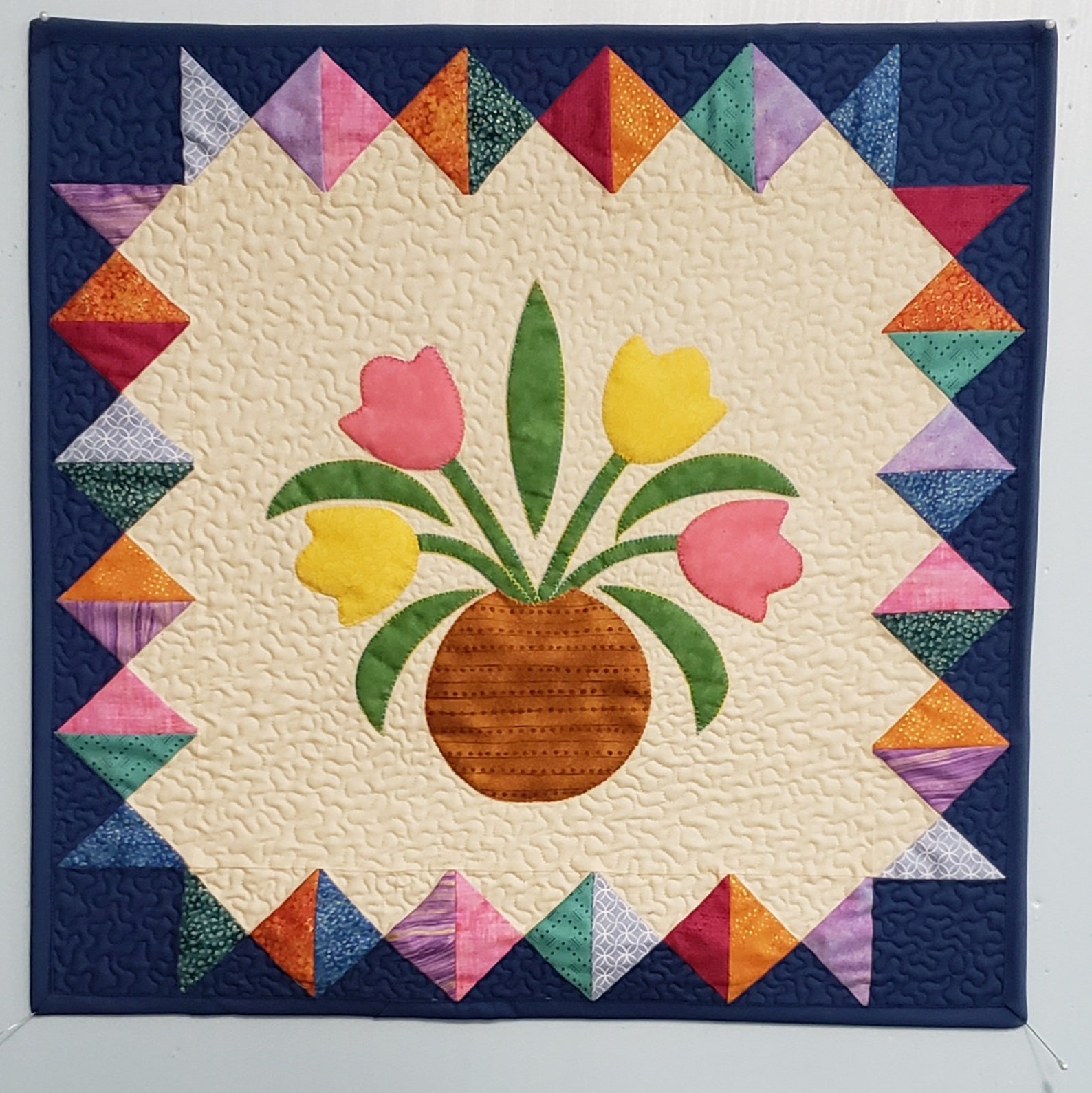 Blossom Quilt Kit Spring Quilted Wall Hanging - Etsy