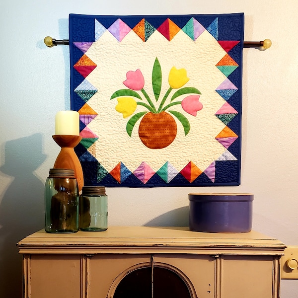 Quilted Wall Hanging - Etsy