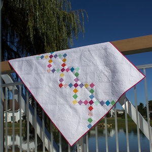 Modern Chain Quilt Pattern - Digital Download - Etsy