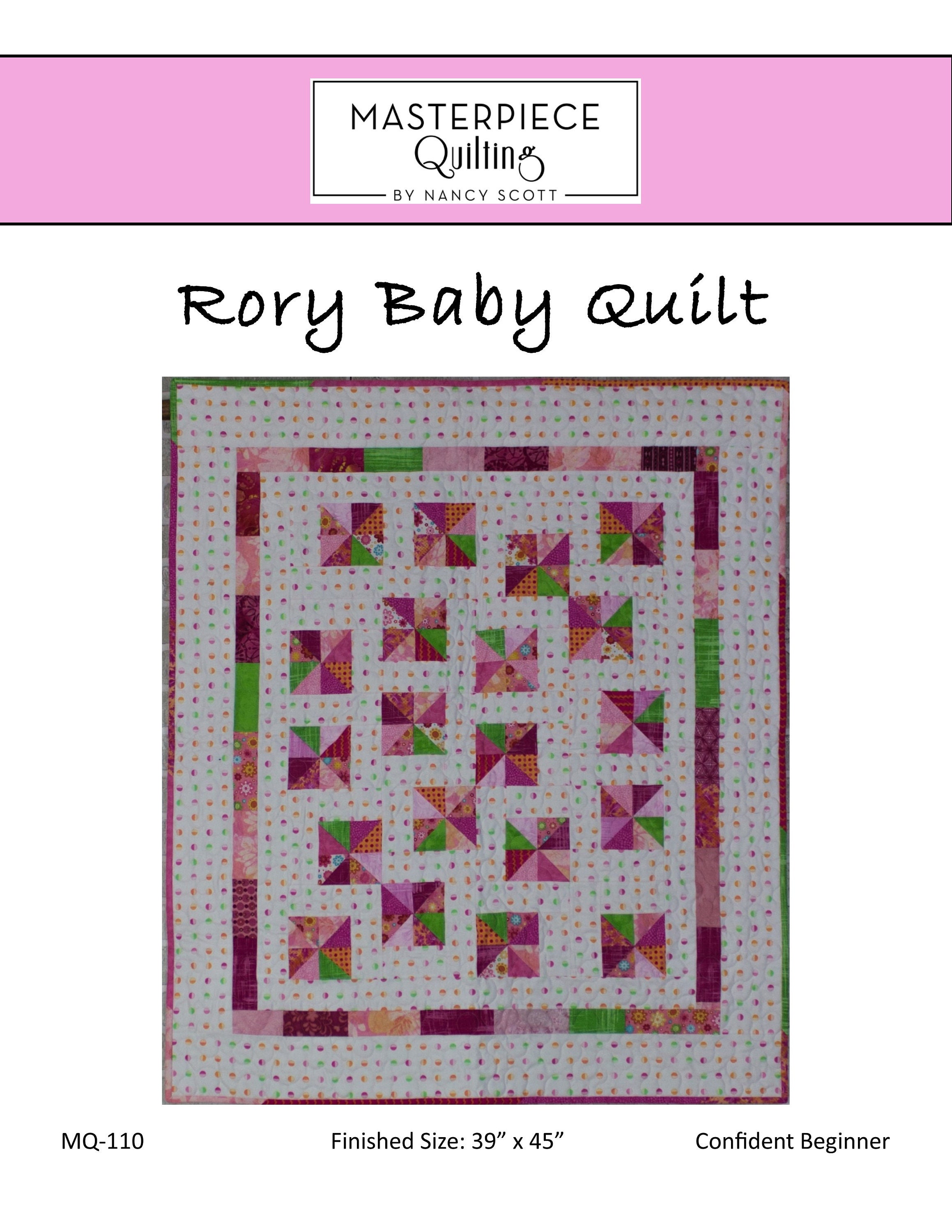 Rory Baby Quilt Pattern PDF Download - Etsy