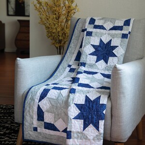 Star Light, Star Bright Quilt Pattern PDF Winter Quilted Decor Throw - Etsy