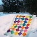 Snowbound Quilt Pattern PDF Digital Download Modern Contemporary Throw ...