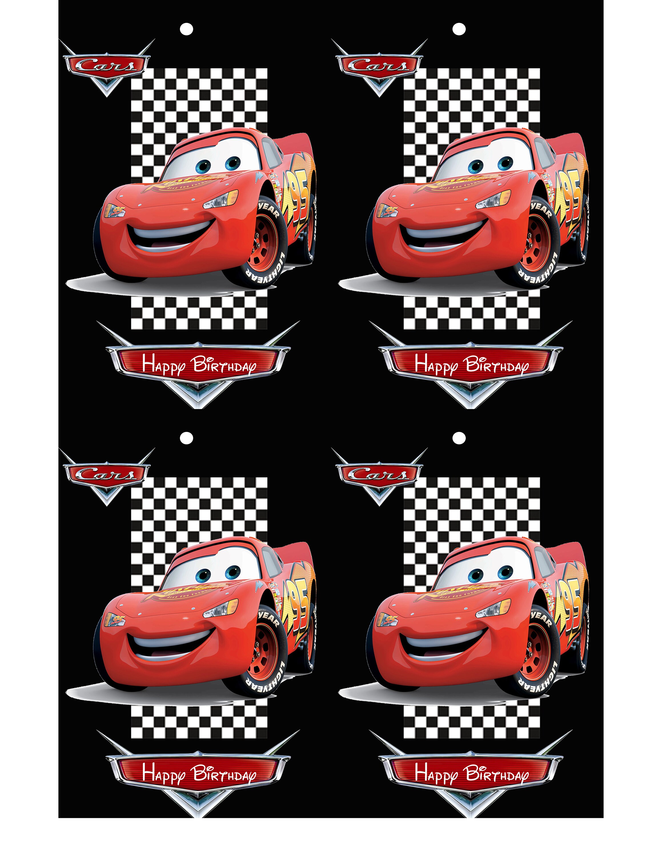 Cars Capri Sun Labels - Etsy