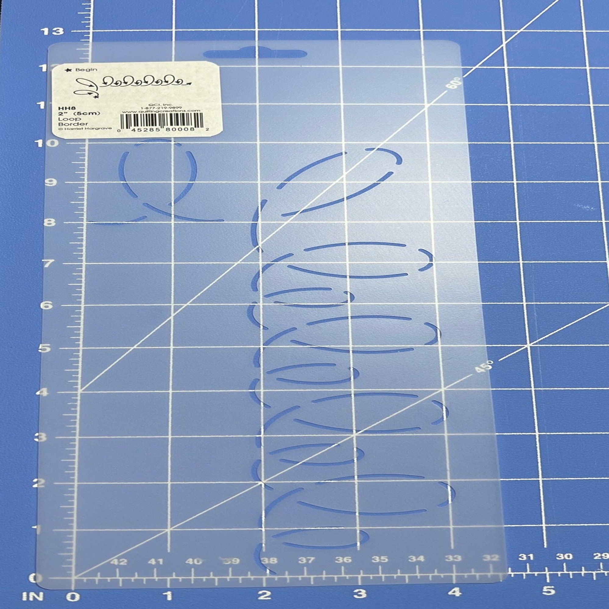 Loop Border Quilting Stencil HH8 - Etsy