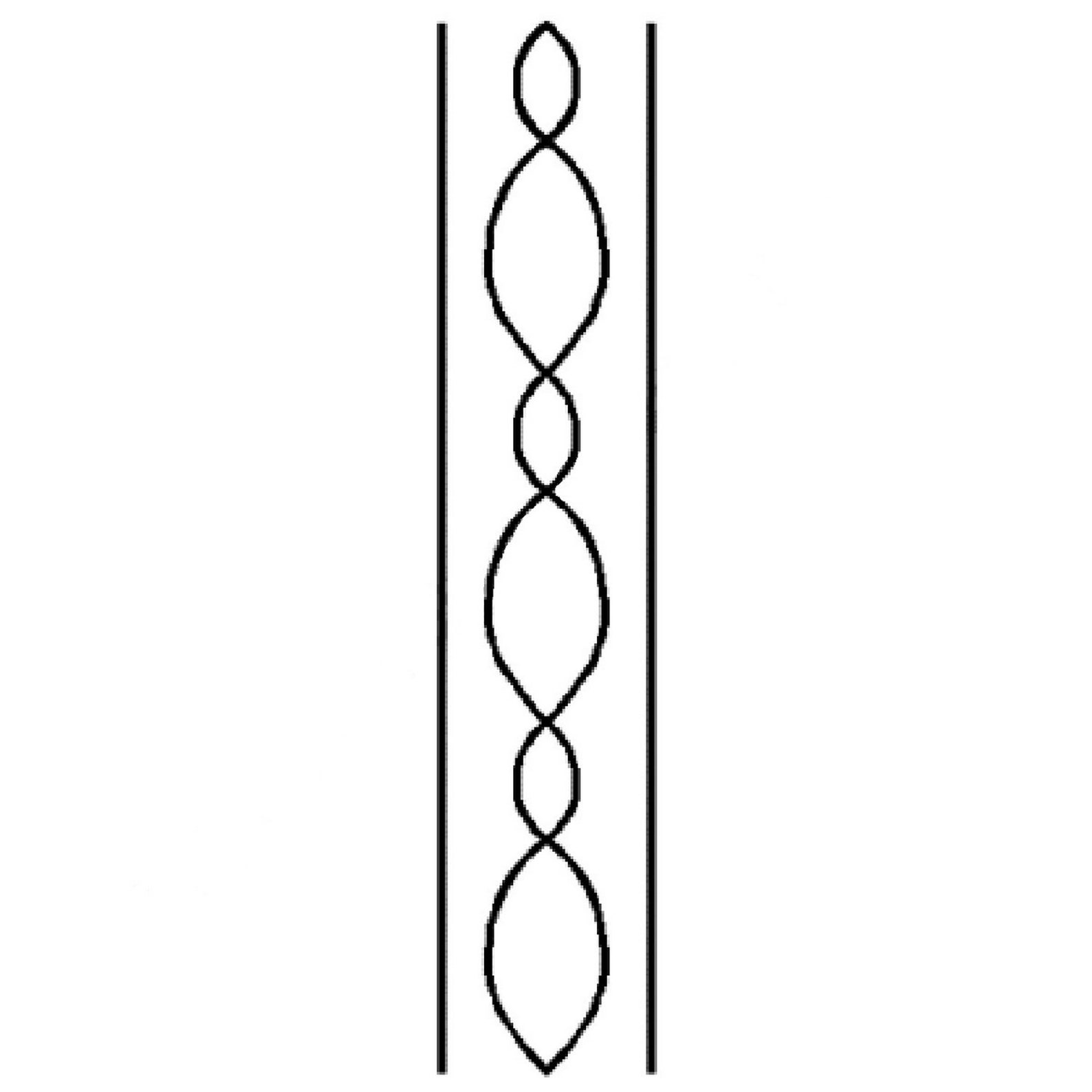 2" Multi-line Border Quilting Stencil - 0158 - Etsy