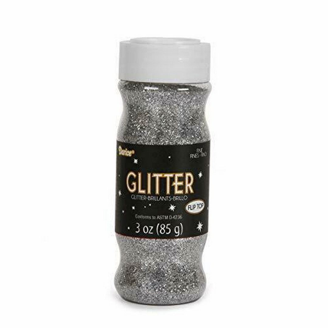 Darice Fine Craft Glitter Silver -3 Ounces - 1146-56 - Etsy