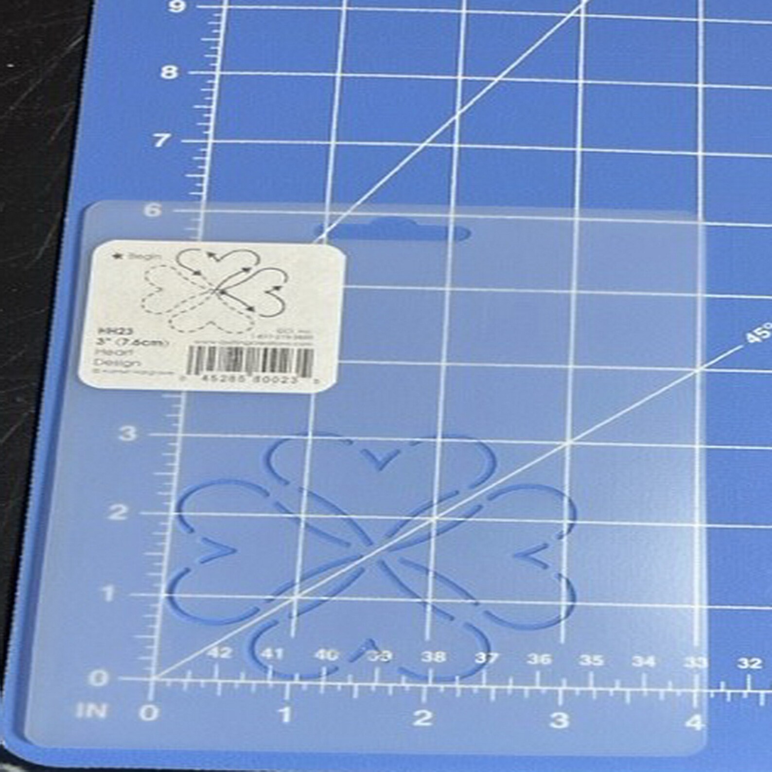 Simple Flower Quilting Stencil HH22 - Etsy