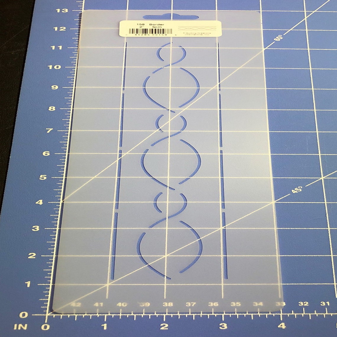2 Multi-line Border Quilting Stencil 0158 - Etsy
