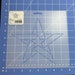 Five Pointed Star 6.5" Quilting Stencil -MB95 - Etsy