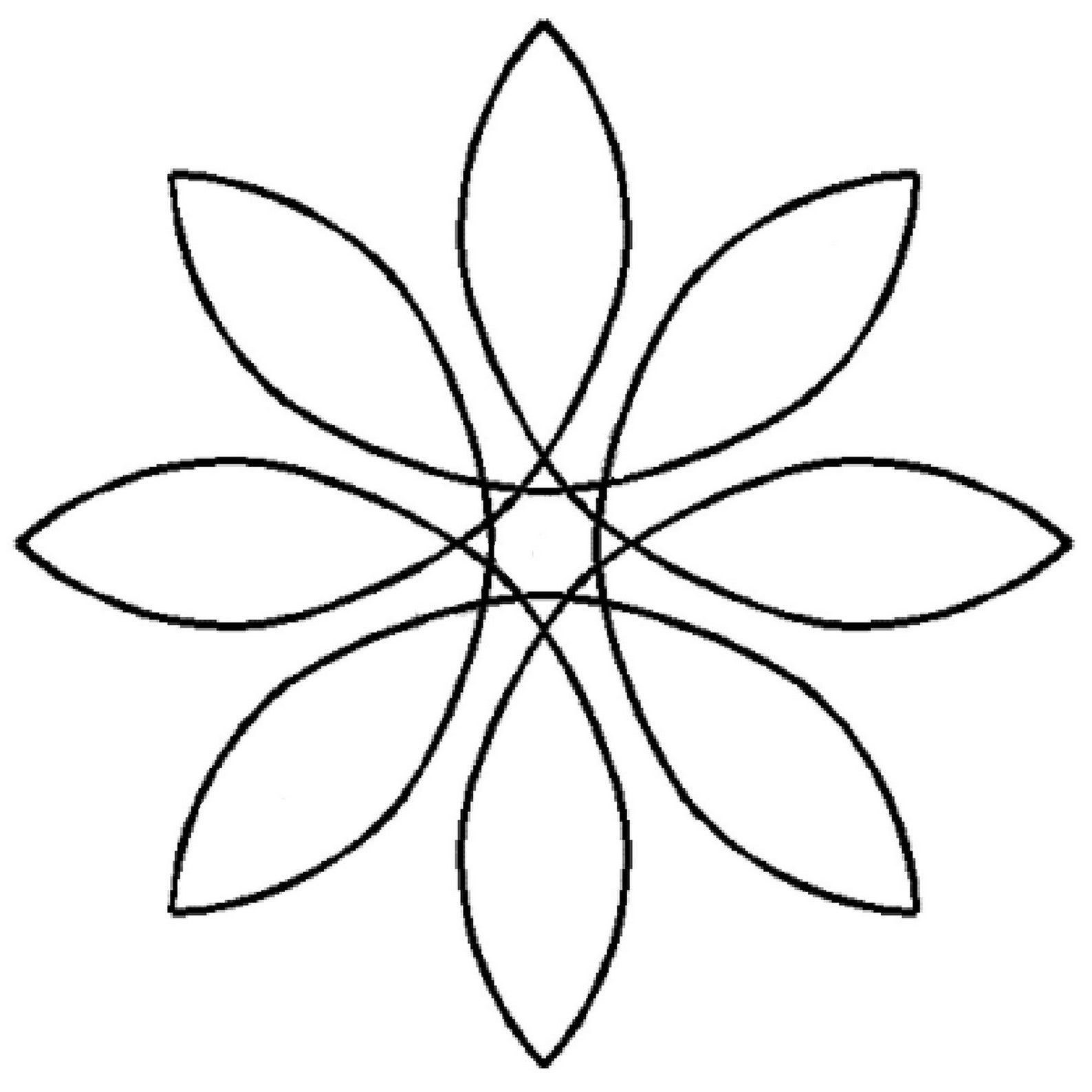 Pinwheel 5 Quilting Stencil HH29 - Etsy