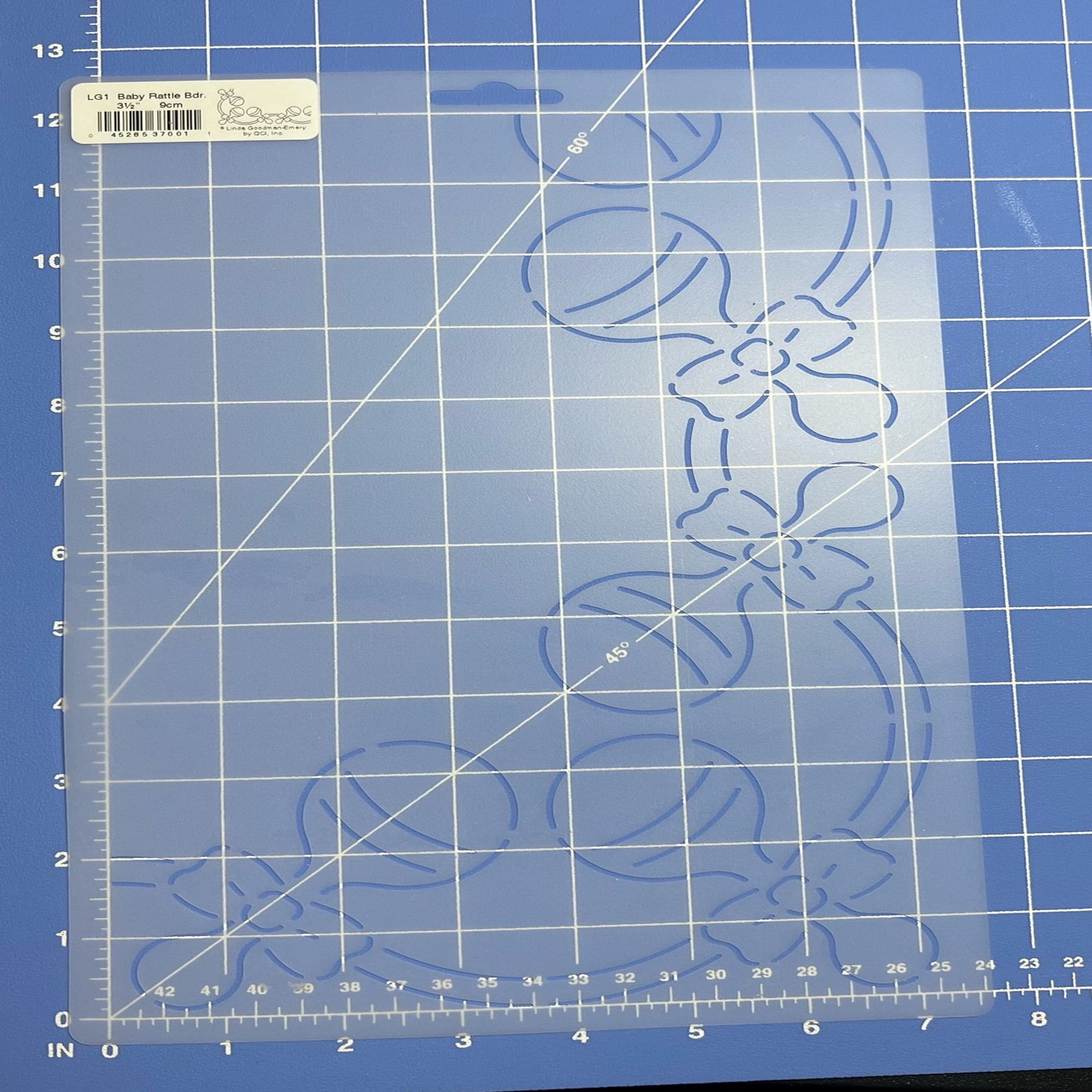 Baby Rattle Border 3.5 Quilting Stencil LG1 - Etsy