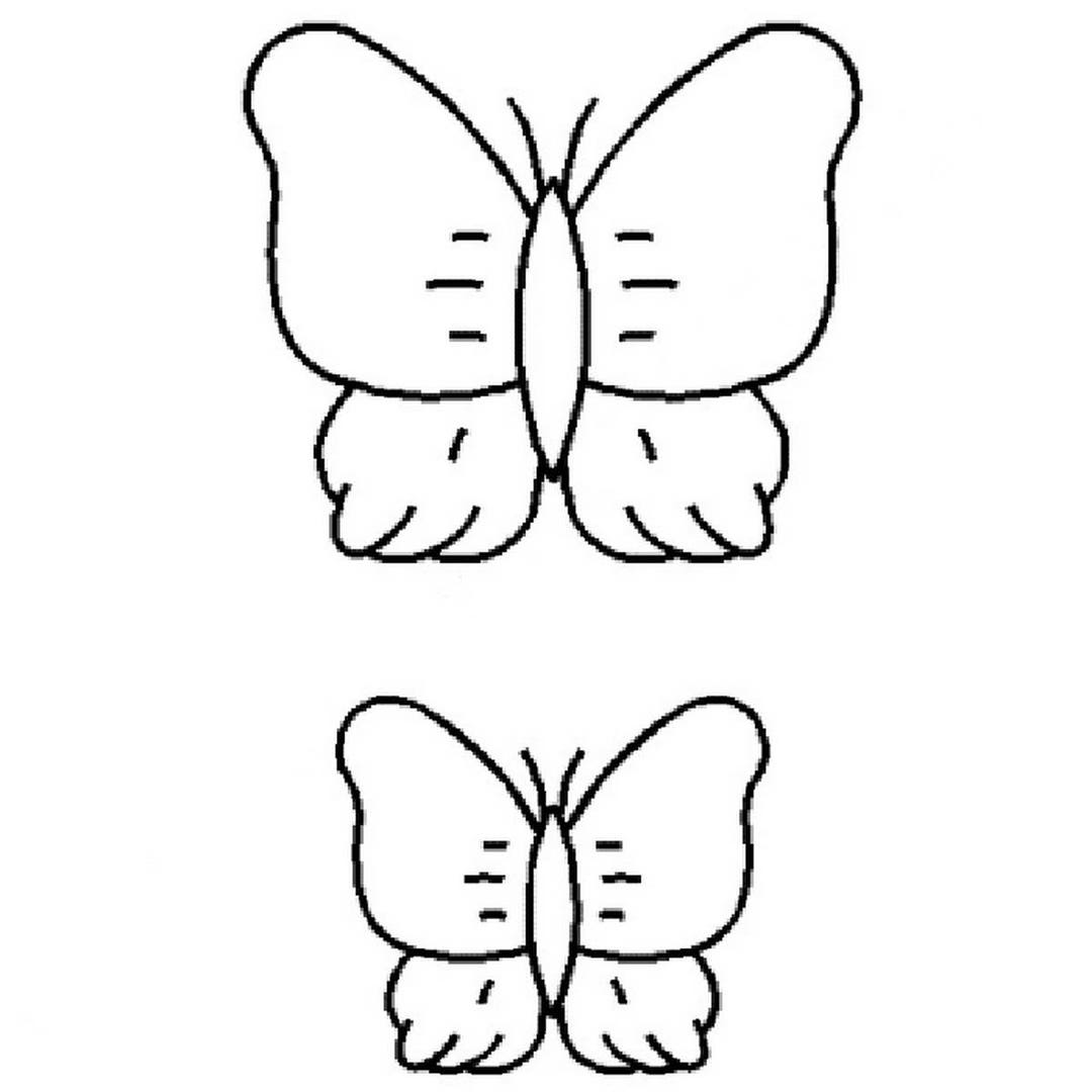 Butterfly 3" and 2" Quilting Stencil - 0001 - Etsy