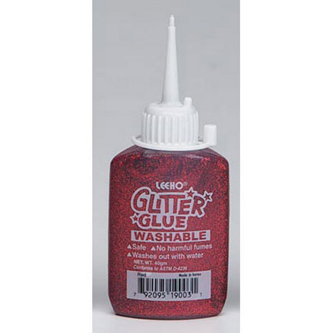Sparkle Glitter Glue, 40gm, Red – LH050073 - Etsy