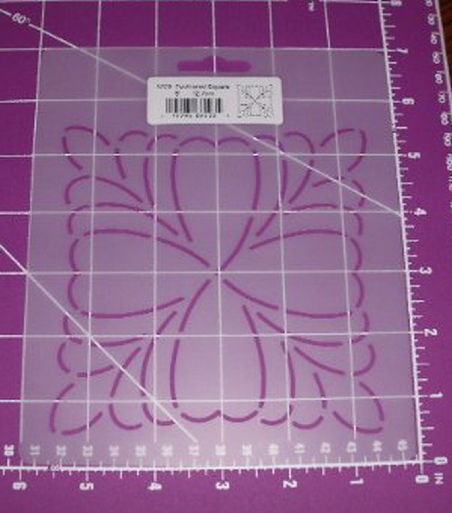 3.75 Flower Quilting Stencil MO37 - Etsy