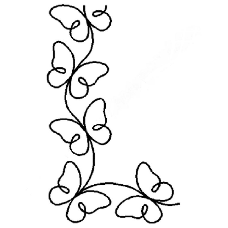 3.5 Promise Border Quilting Stencil RB44 - Etsy