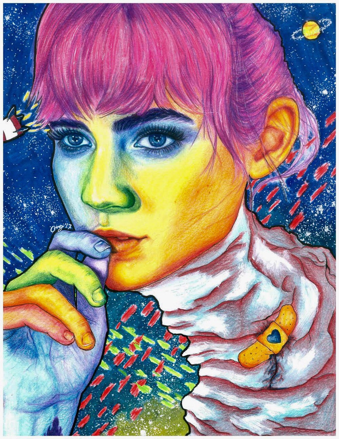 Rainbow Grimes (prints) - Etsy