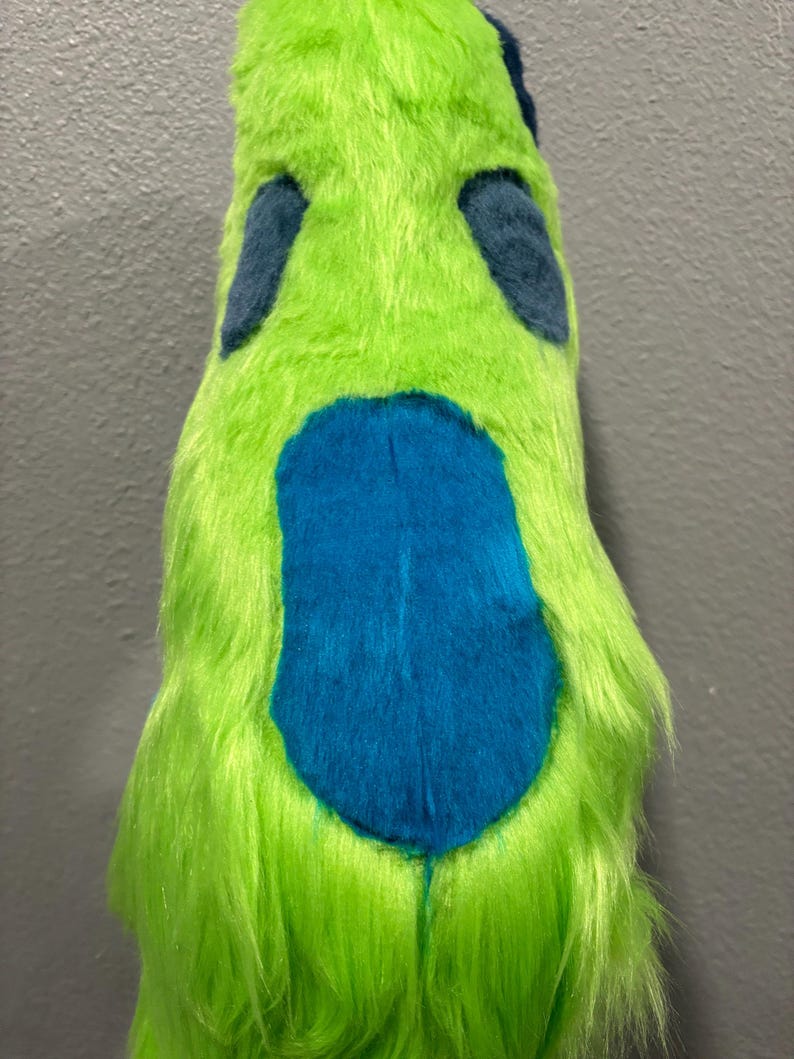 African Wild Dog Large Fursuit Tail - Etsy