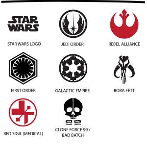 Customizable Star Wars Name Plate: 3D Printed Room Decor - Etsy