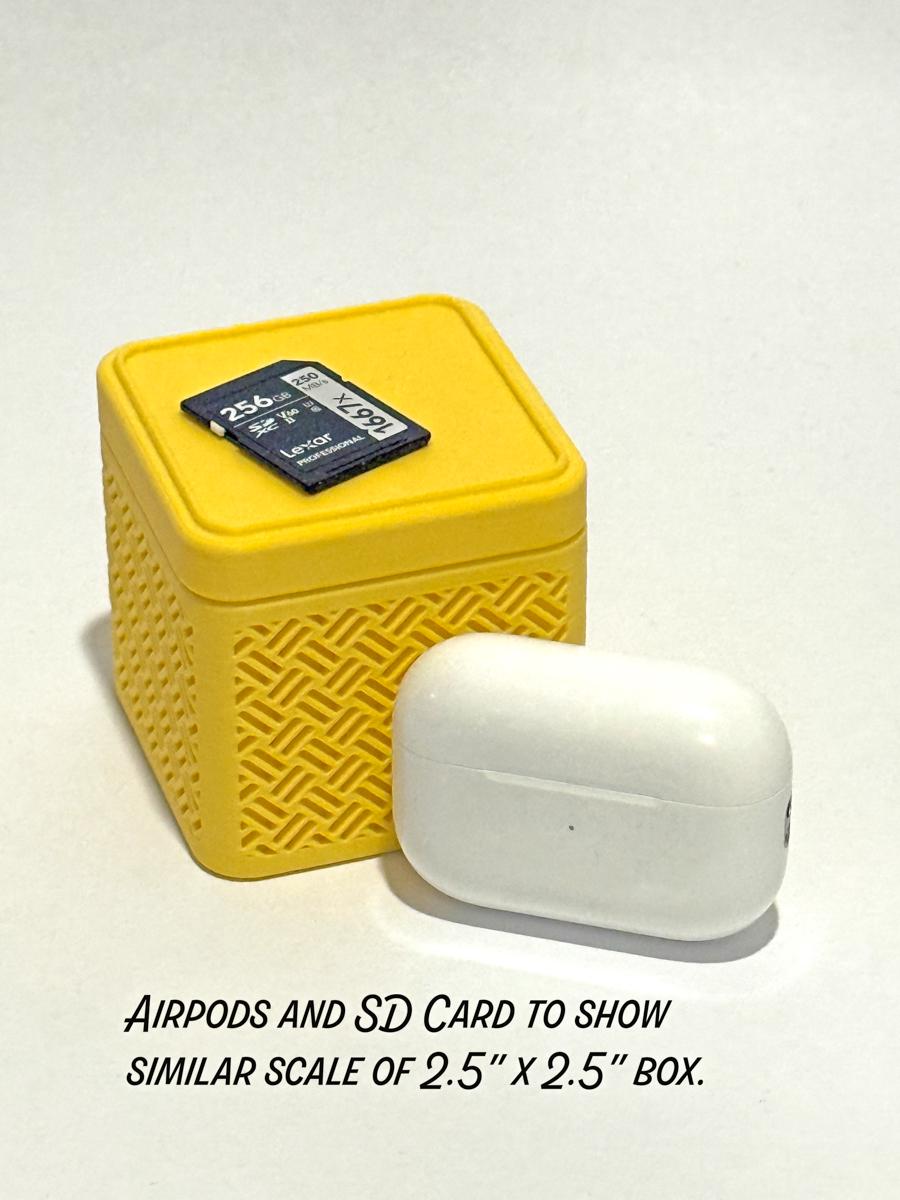 Stackable Mini Organizer Boxes: 3D Printed PLA, Jewelry & Desk Storage ...