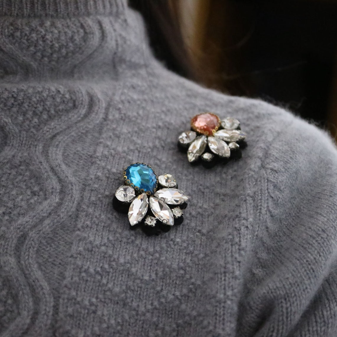 4pcs/lot Handmade star beaded patches for clothing DIY | Etsy