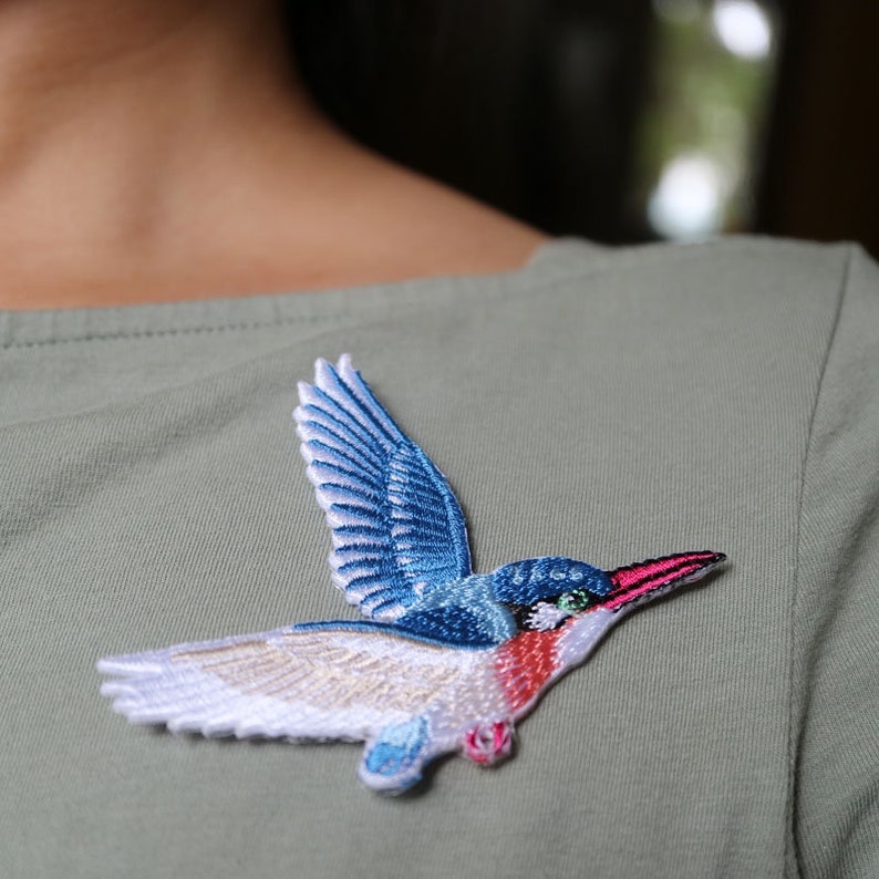2pc/set High Quality Birds Ironing Embroidery Patches Iron on ...