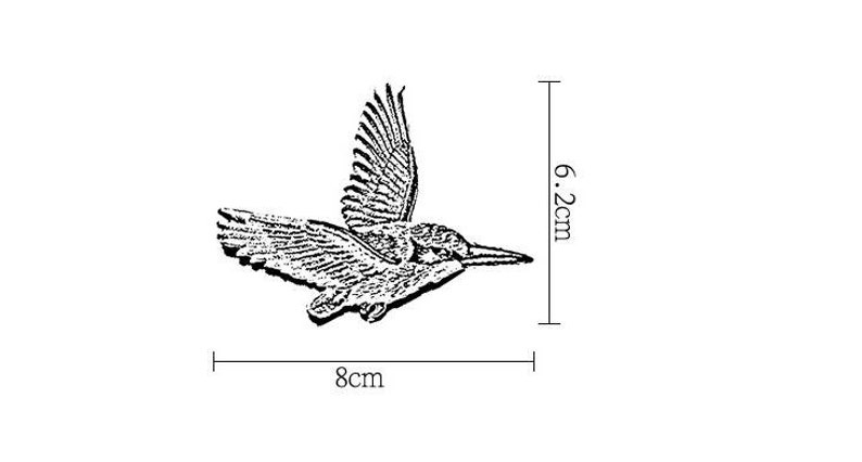 2pc/set High Quality Birds Ironing Embroidery Patches Iron on - Etsy