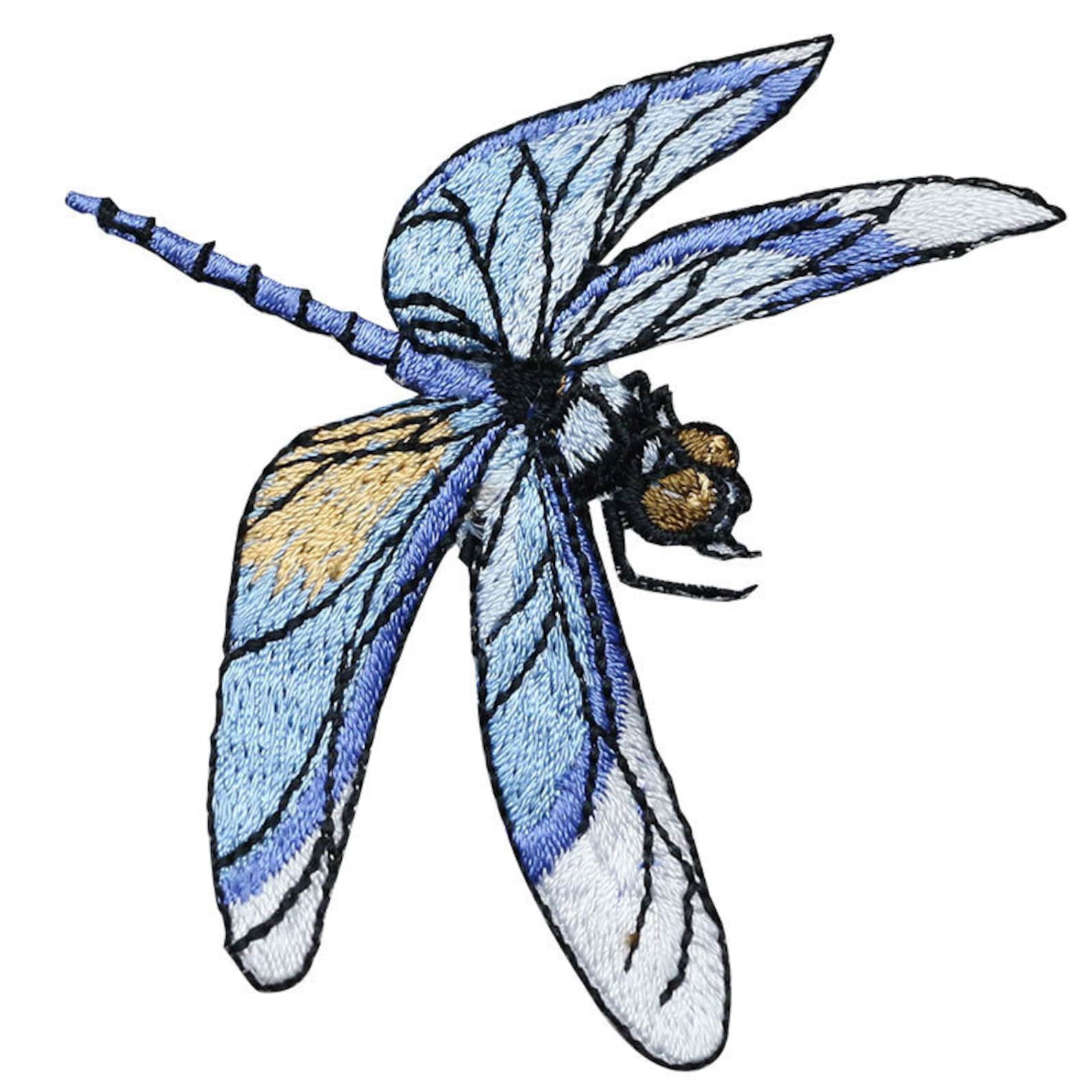 3pcs/set Dragonfly Embroidery Patches for Clothes DIY Sewing - Etsy