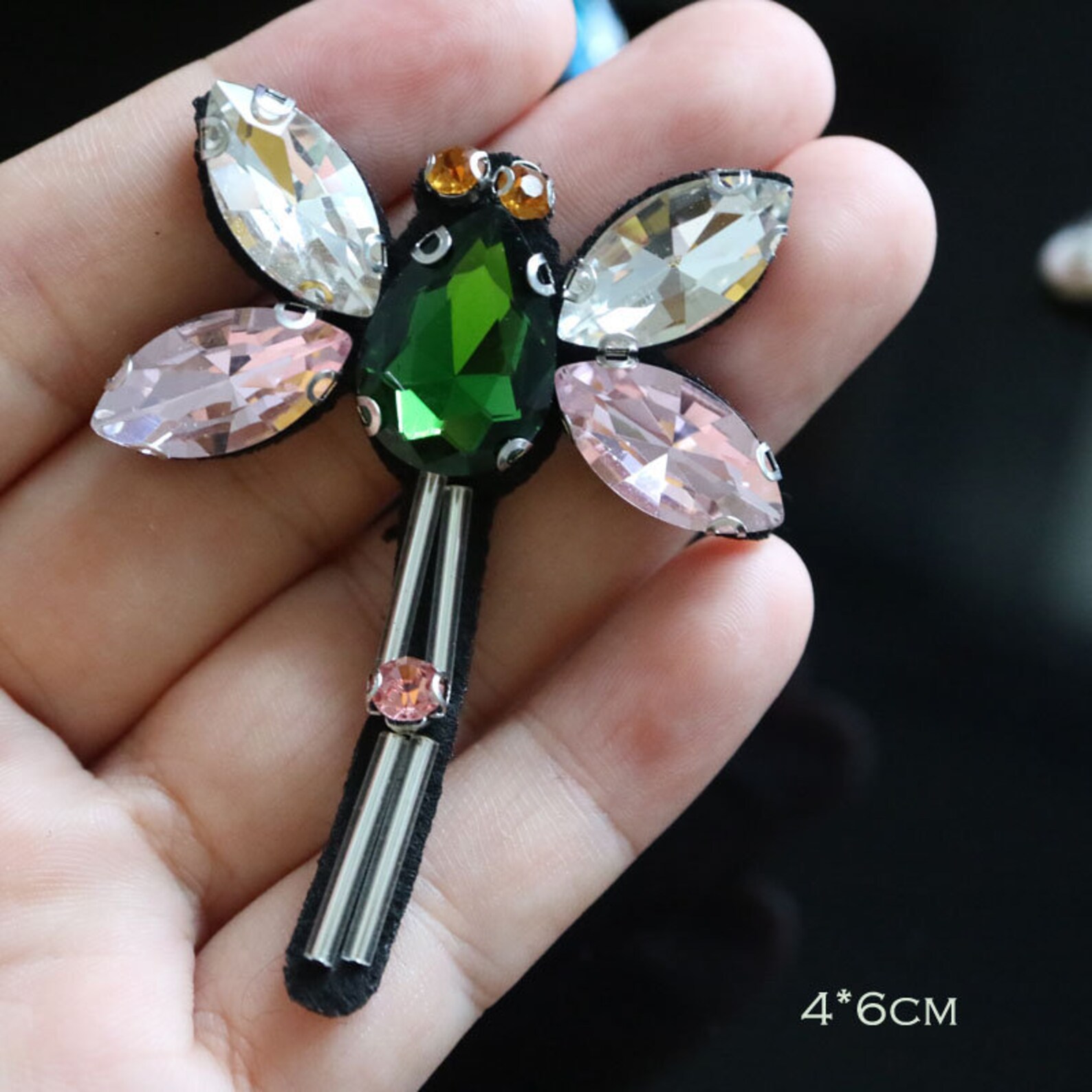 3pcs/lot Handmade Rhinestone Patches Bird Animals Sew on - Etsy