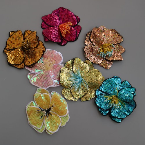 1pc Handmade Rhinestone Beaded Patches for Clothes Applique - Etsy