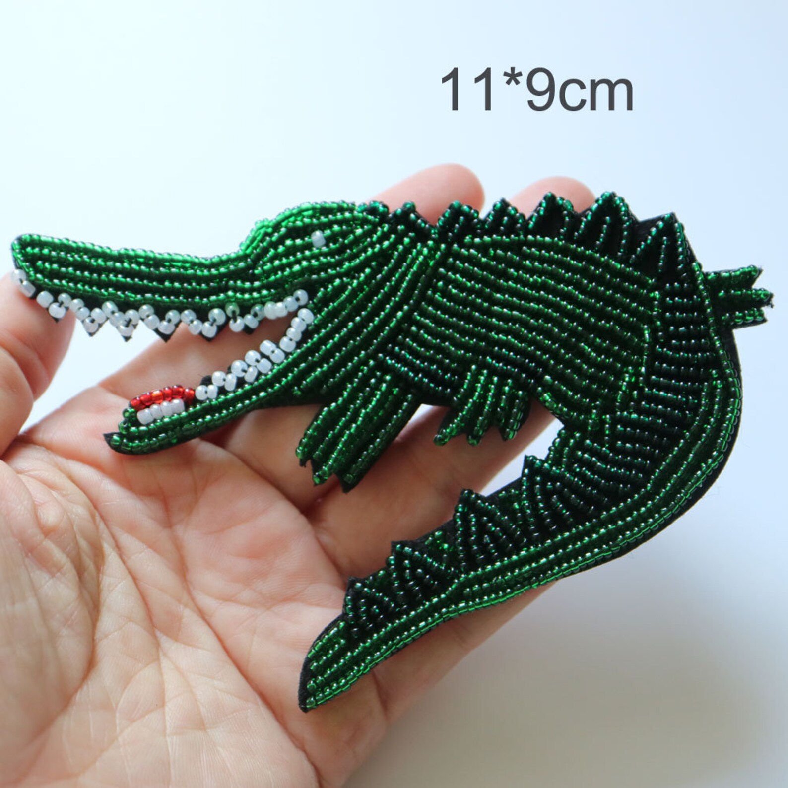 2PC/LOT Fashion cherry patch Rhinestone beaded Patches for | Etsy