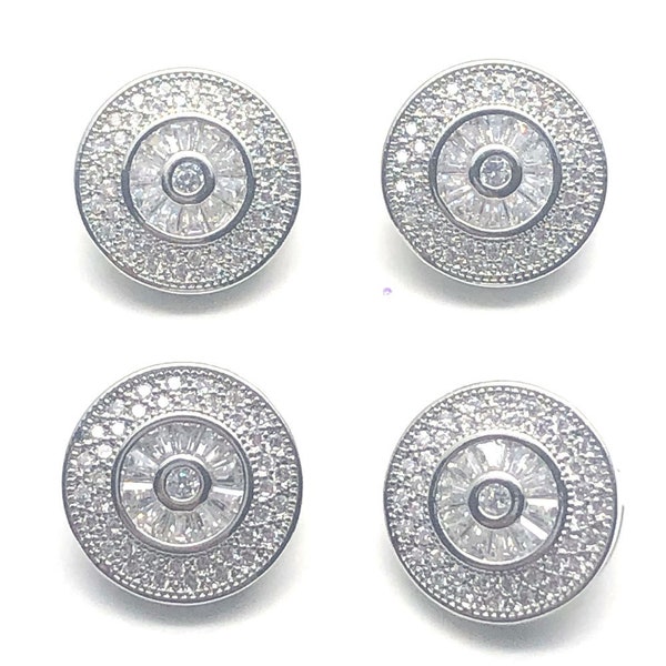 Rhinestone Craft Buttons - Etsy