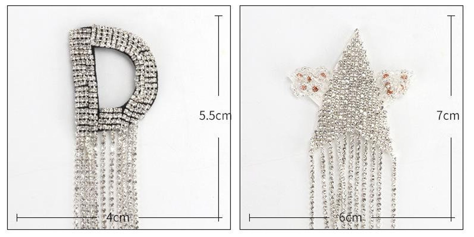 1pc Rhinestone Embroidery Letter Star Patches for Clothing - Etsy