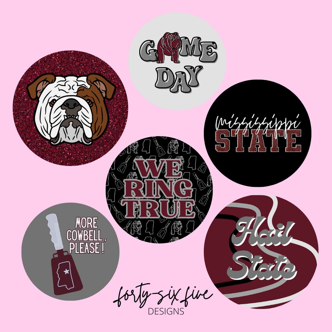 Hail State Game Day Button Bundle - Etsy
