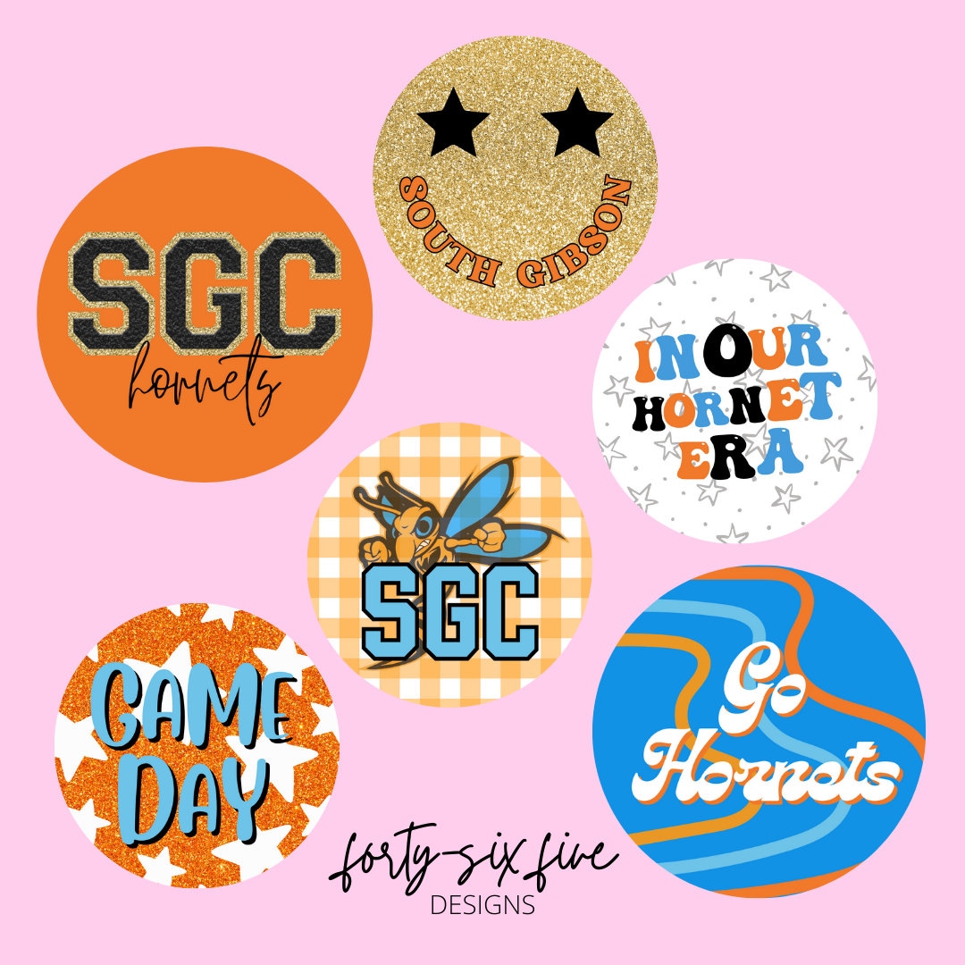 Custom School Button Bundle - Etsy