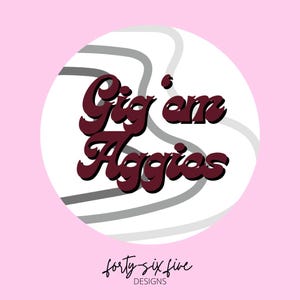 Aggieland Game Day Buttons - Etsy
