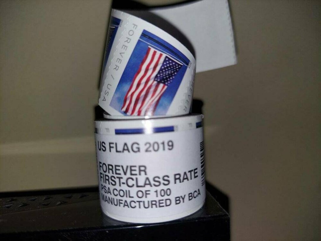 Flag 2019 Roll Perfect for Collections, Invitations, Weddings ...