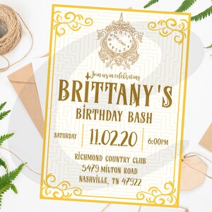 DIY Printable Labyrinth Themed Birthday 80s Fantasy Goblin Princess ...