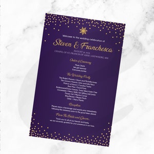 DIY Printable Rapunzel Tangled Wedding Detail Kit Program - Etsy