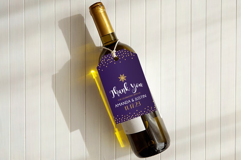 Printable Rapunzel Tangled Favor Tag Wedding Birthday Baby - Etsy