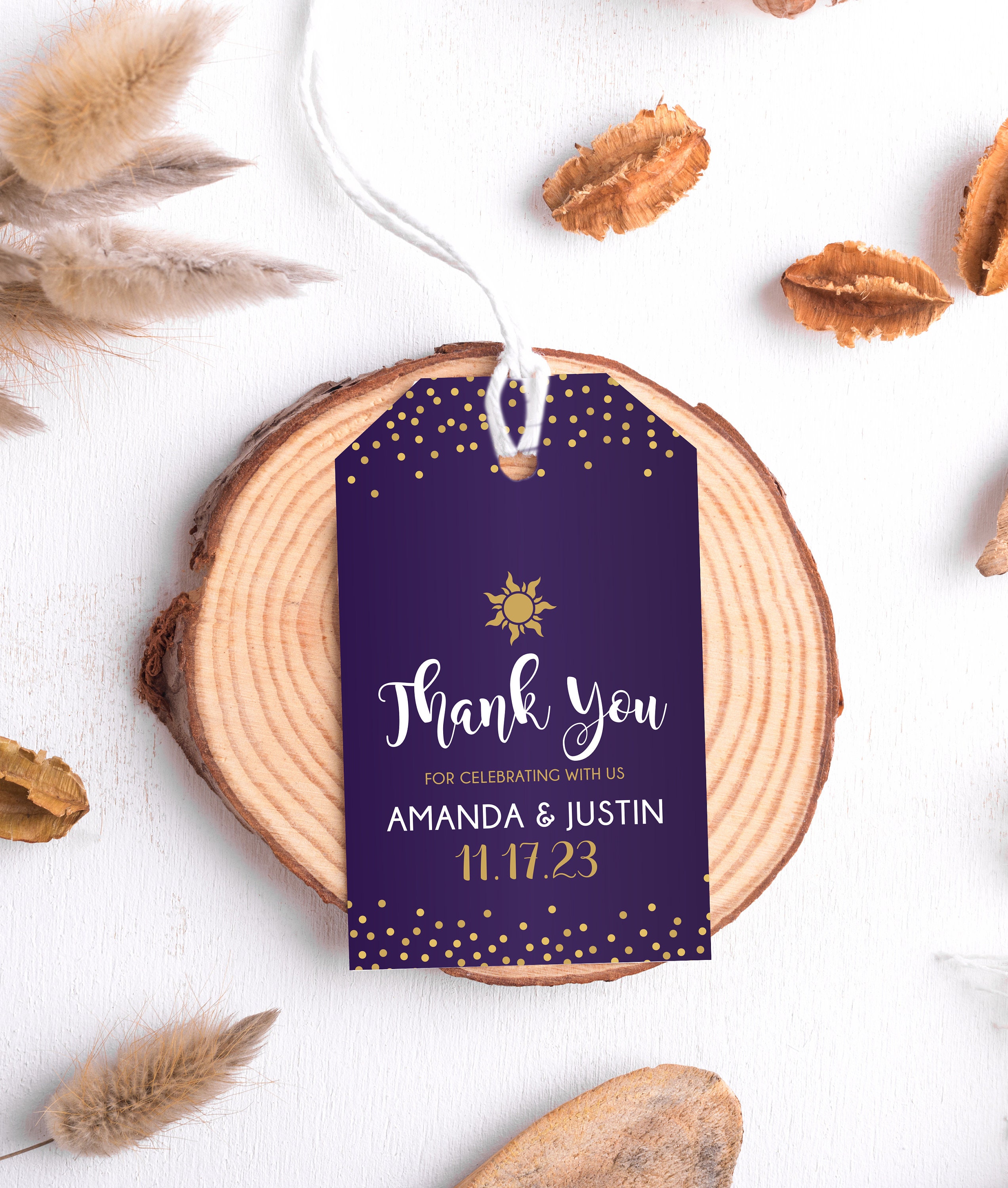 Printable Rapunzel Tangled Favor Tag Wedding Birthday Baby - Etsy