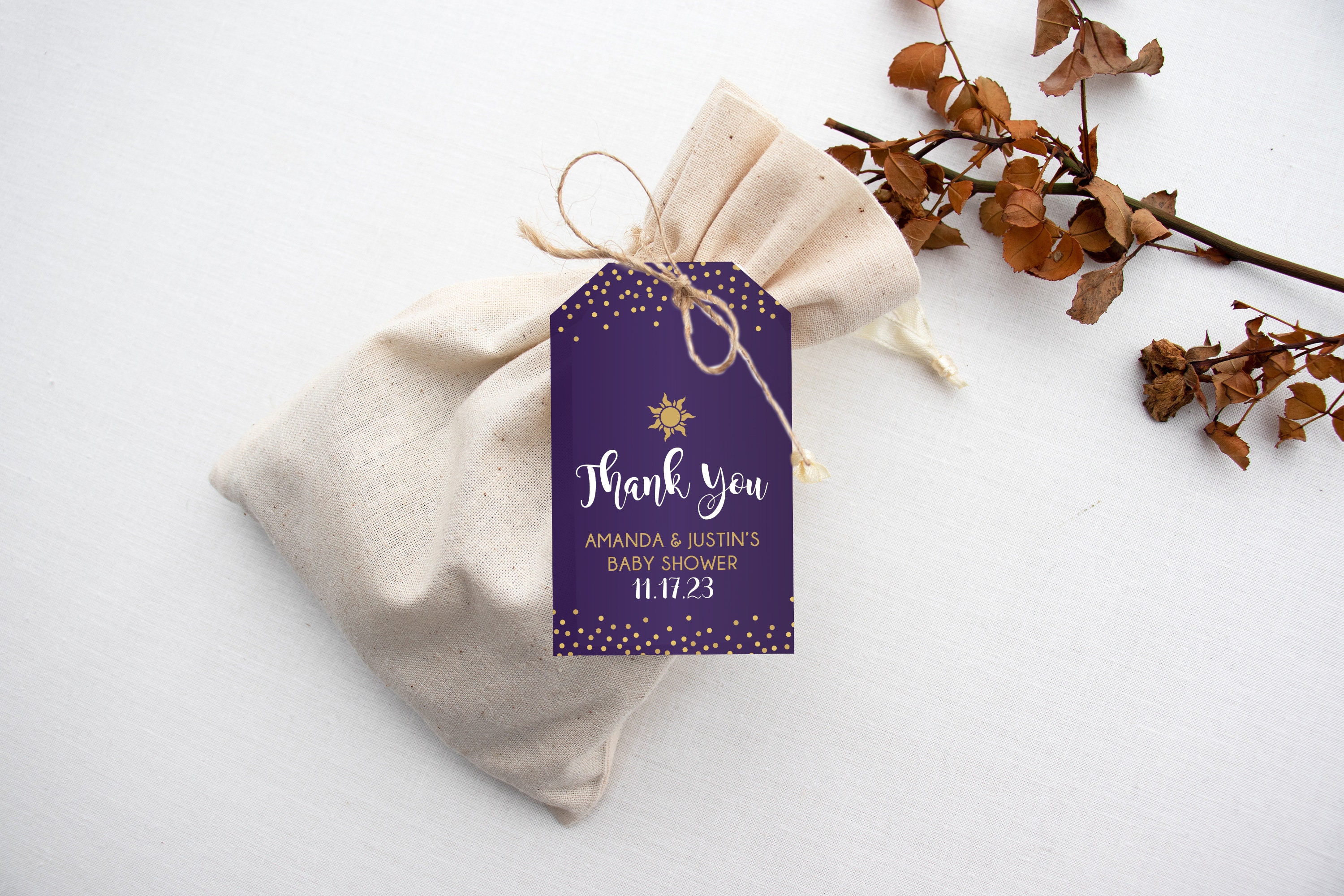 Printable Rapunzel Tangled Favor Tag Wedding Birthday Baby - Etsy