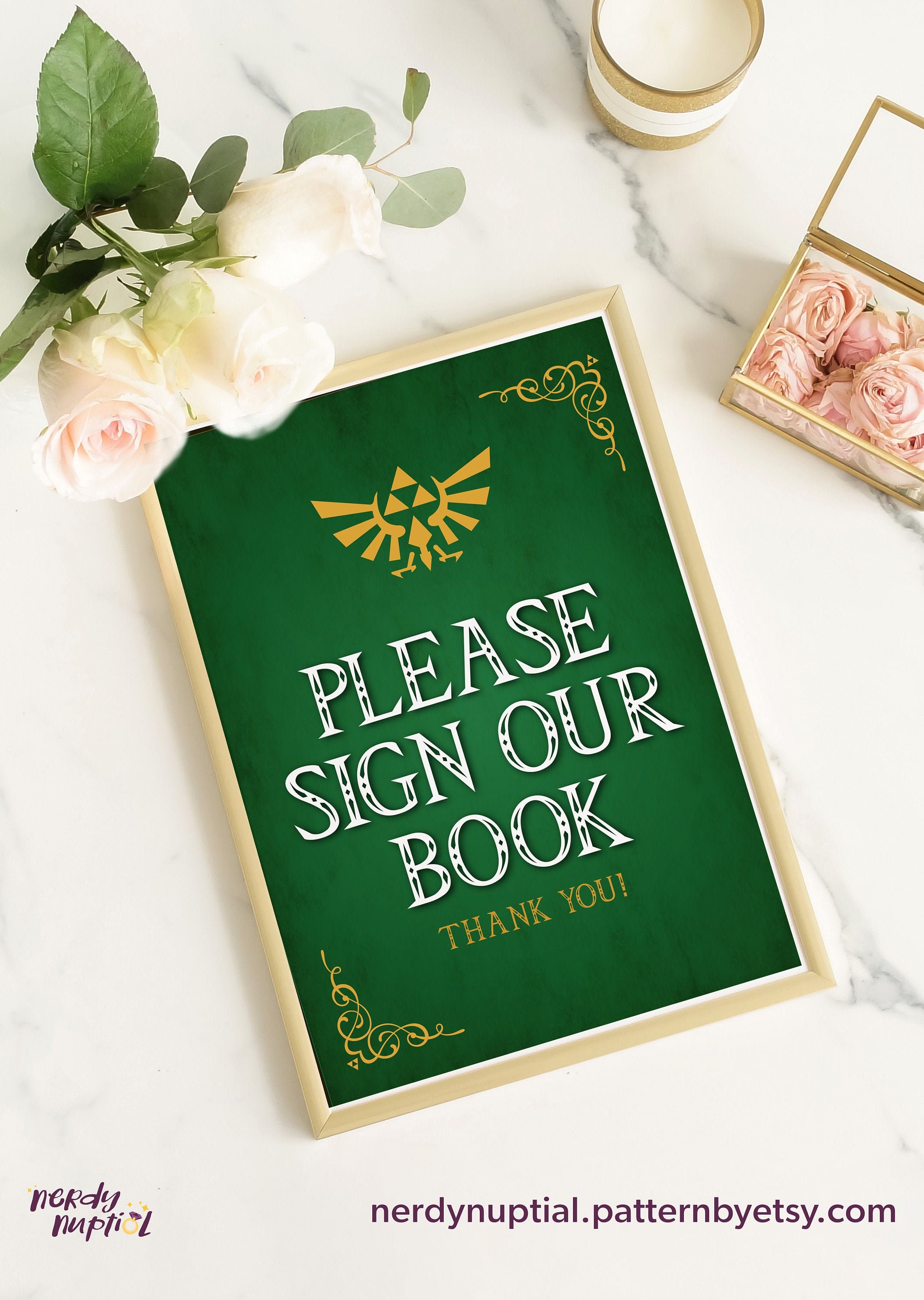 Home Décor Signs INSTANT DOWNLOAD Legend Of Zelda Inspired Printable ...