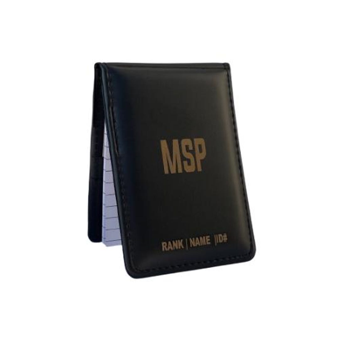 Engraved Police Notebook, Police Notepad, Laser Engraved, Police ...