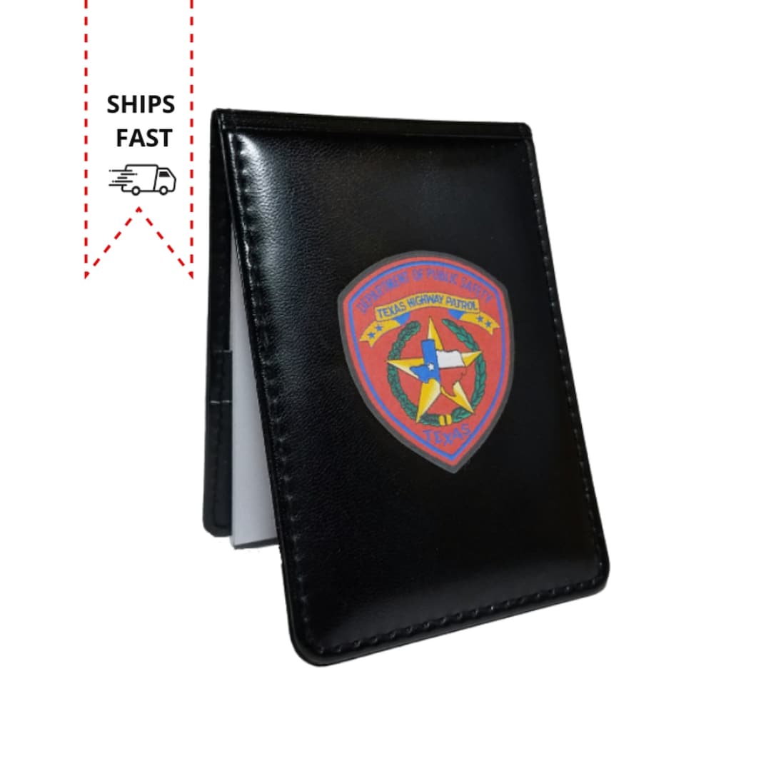 Texas State Police Notebook, Police Academy Graduation Gift, Customized ...