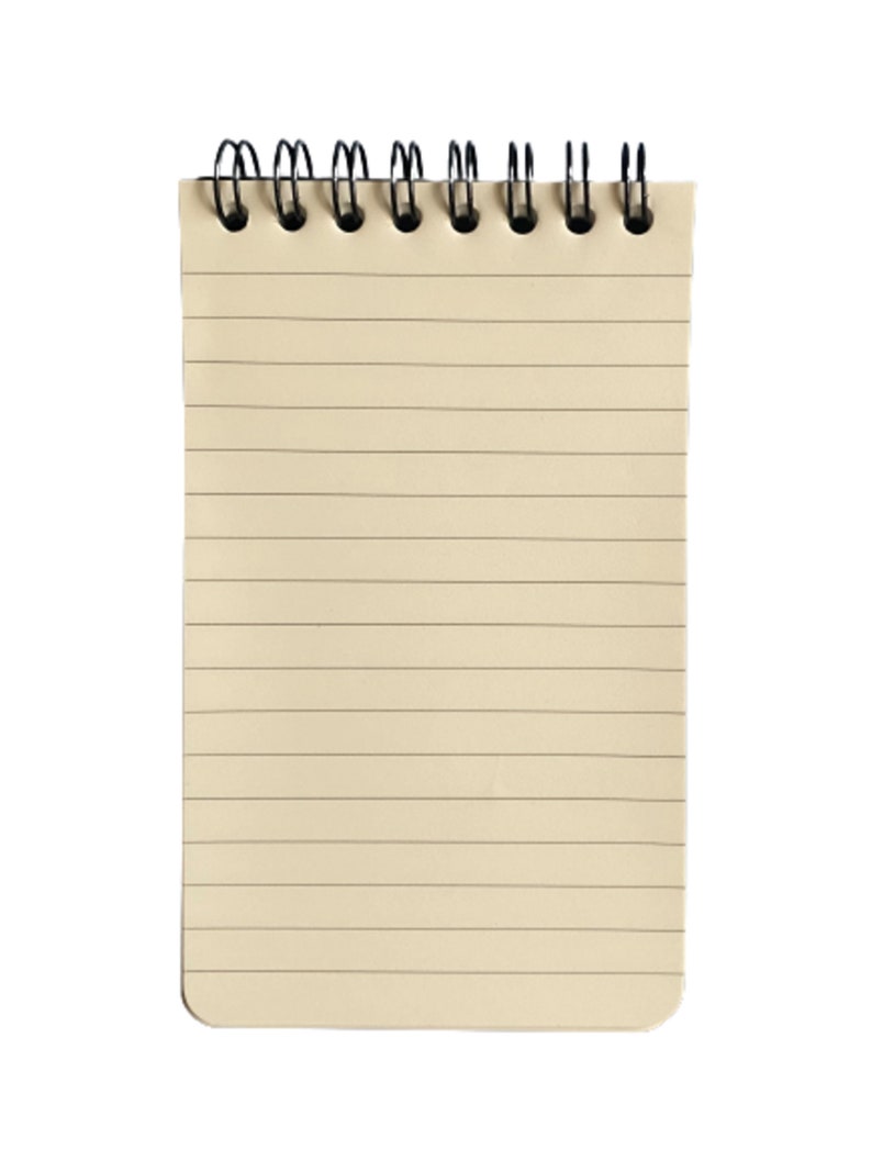 All Weather Police Field Notebook Police Notepad Police - Etsy