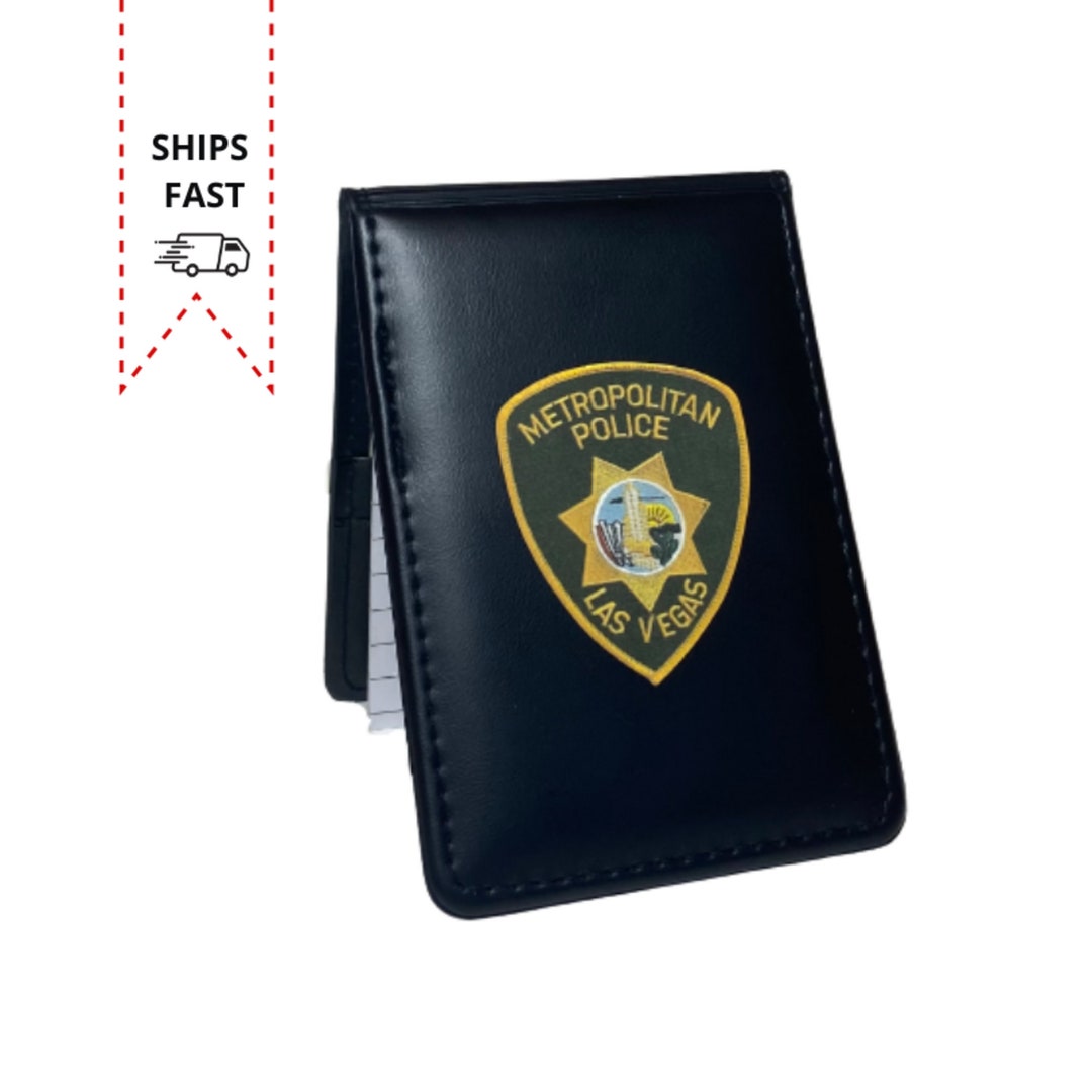 Las Vegas Metro Police Notebook, Customized Police Notepad, Police ...