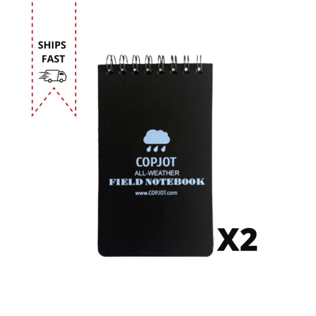 All Weather Police Field Notebook, Police Notepad, Police Christmas ...