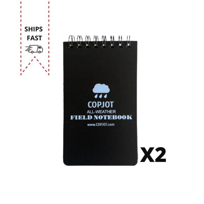 All Weather Police Field Notebook Police Notepad Police - Etsy